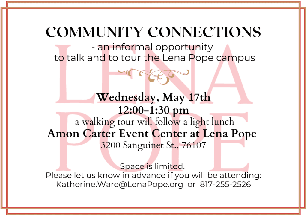 Community Connection - LENA POPE
